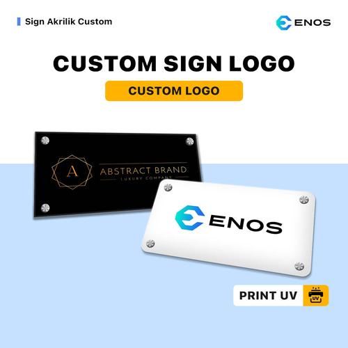 Jual CUSTOM SIGNAGE AKRILIK / LOGO PERUSAHAAN / PLANG TOKO / LOGO ...