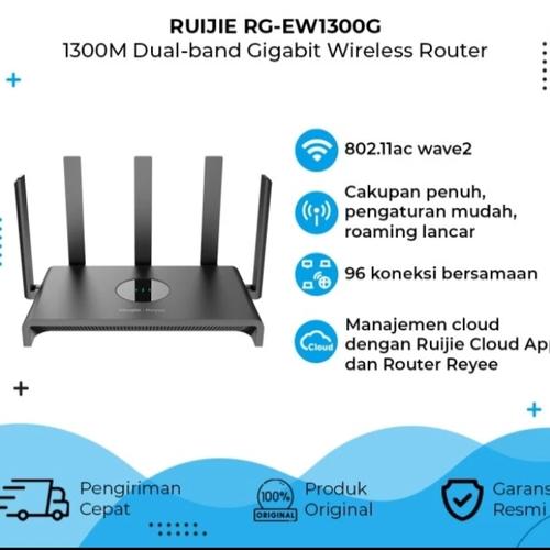 Jual Ruijie RG-EW1300 Dual Band Gigabit Wireless Router - Kab. Badung ...