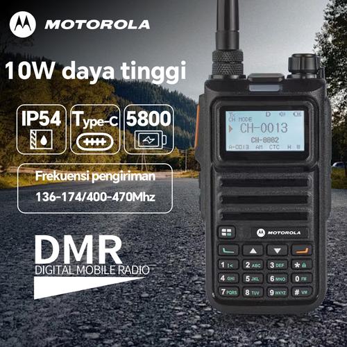 Jual HT Motorola DM-390 Two Way Radio DMR 10Watt DigItal Mobile Radio ...
