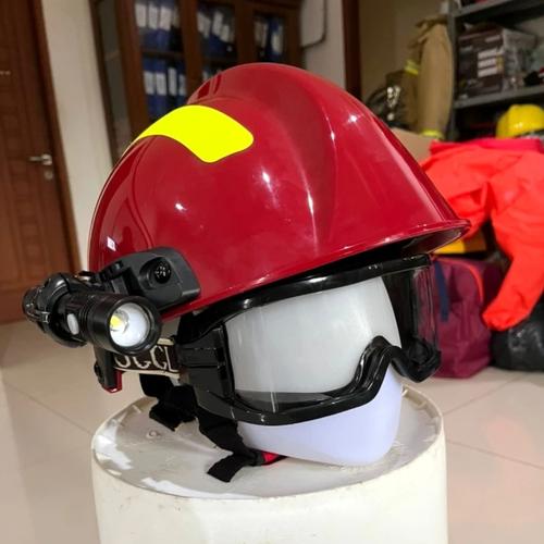 Jual Fire Helmet Anben Fire F2 / Helm Safety Pemadam Kebakaran Original ...