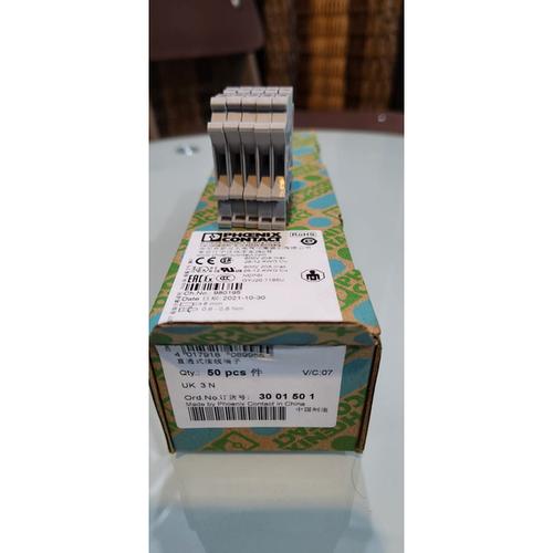 Jual UK 3 N Feed-Through Terminal Block - Phoenix Contact UK3N 3001501 ...
