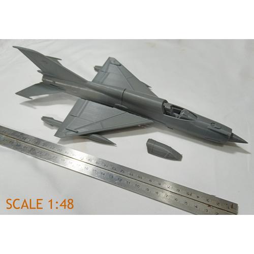 Jual 3D Print Miniatur Pesawat MiG-21 Scale 1-72 3D Part Model PLA 20Cm ...
