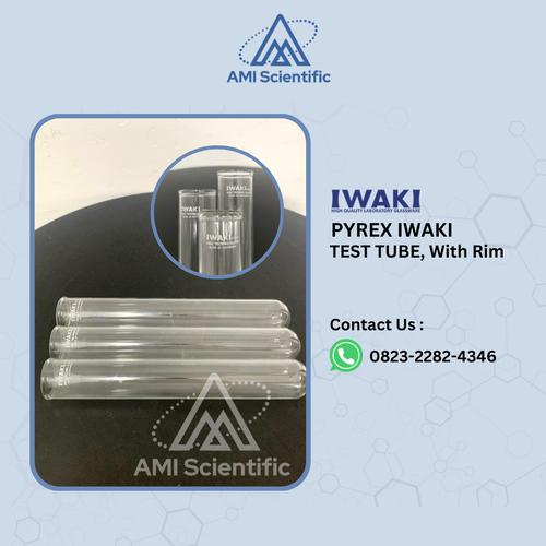 Jual Test Tube, With Rim (Tabung Reaksi) IWAKI - 18x180mm - Kota Cimahi ...