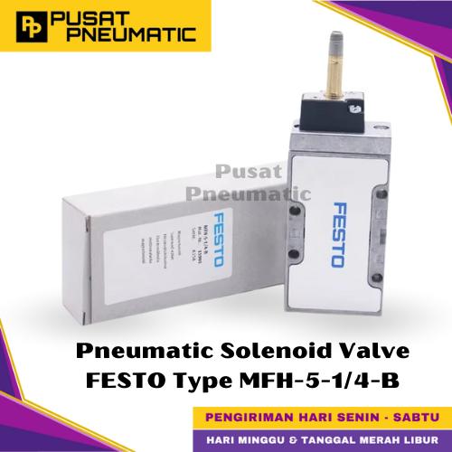 Jual Solenoid Valve Festo MFH 5 1/4 B Selenoid Festo MFH 5-1/4-B 5 1/4B - Coil Only Ac220 ...
