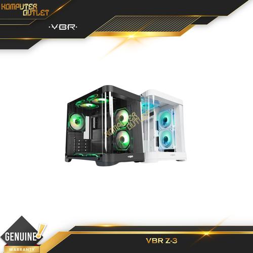 Jual VBR Z-3 Modern Curve Dual Chamber M-ATX Casing Komputer | VBRZ-3 ...