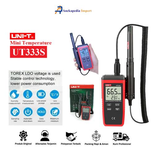 Jual UNI-T UT333S Mini Temperature and Humidity Meter LCD Digital ...