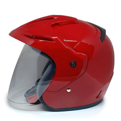 Jual EROE M1 Helm SNI Open Face, Warna CLASSIC Solid, Clear Coat ...