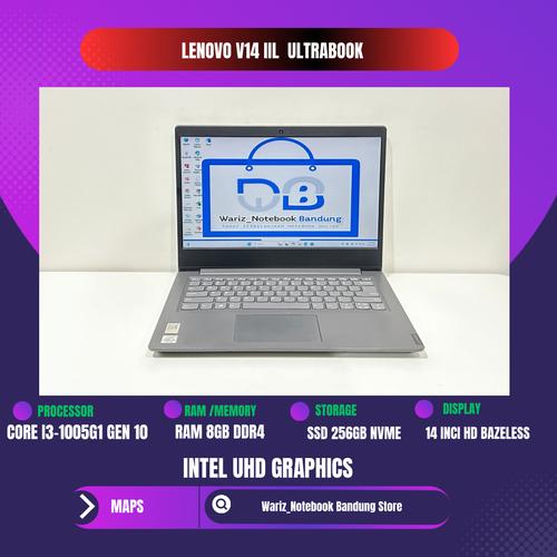 Jual LENOVO IDEAPAD V14 IIL Core i3-1005G1 Gen 10 RAM 8GB SSD 256GB 14 in - Kota Bandung - Wariz ...