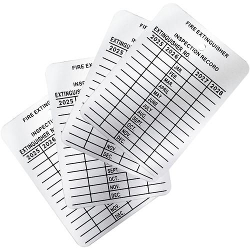 Jual ALUMINUM FIRE EXTINGUISHER INSPECTION TAG - Jakarta Selatan ...