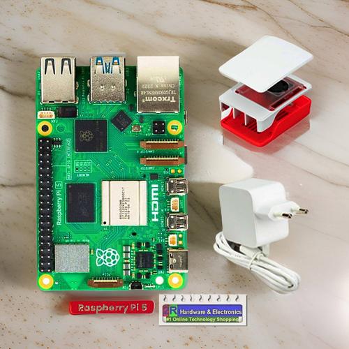 Jual Paket Bundle Mini PC Raspberry Pi 5 with official Adaptor and ...