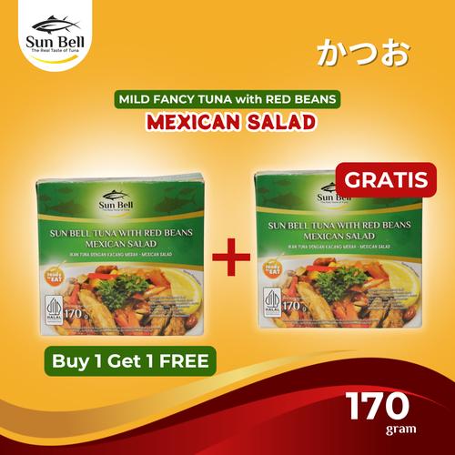 Jual SUN BELL TUNA WITH RED BEAN (MEXICAN SALAD) FREE (1) SUN BELL TUNA ...