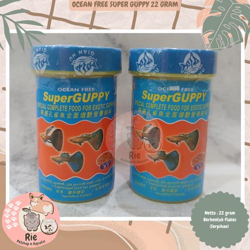 Jual Ocean Free Super Guppy 22 Gram- Pakan Ikan Guppy - Kota Surabaya ...