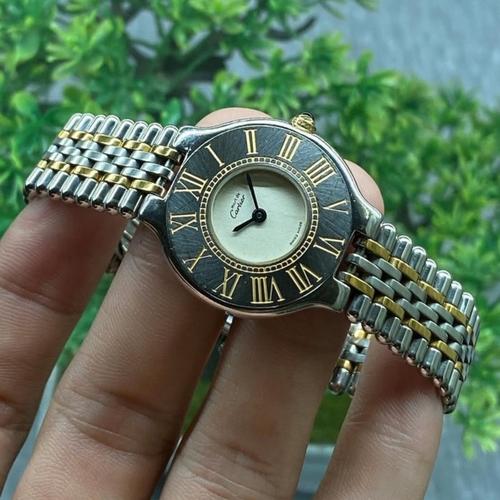Jual Must De Cartier Ladies Ivory Dial Quartz 28mm - Jakarta Selatan ...