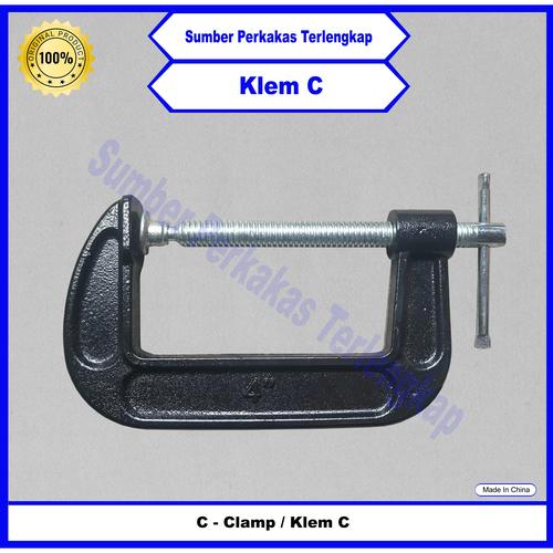 Jual Klem C Ukuran 4 - 12 Inch / C - Clamp - 4" (100 mm) - Jakarta ...