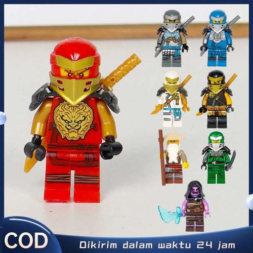 Jual 1pack Lego Ninja Balok Susun Mainan Ninja Lego Orang Ninja Mainan ...