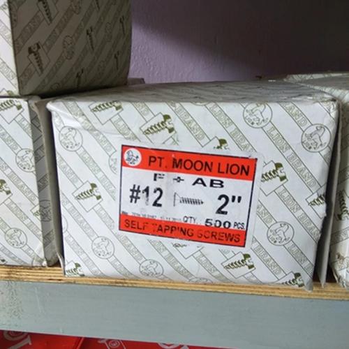 Jual # 12x2'' Sekrup FH (+) Tapping screw - 100pcs - Kab. Tangerang ...