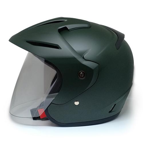 Jual EROE M1 Helm SNI Open Face, Warna FROZEN Solid, Matte Coat ...