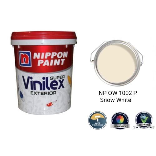 Jual Nippon Vinilex Super Exterior SNOW WHITE NP OW 1002P - Kab ...