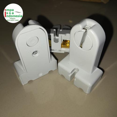 Jual 791521 FLUORESCENT LAMP HOLDER, SPRING LOADED ROTOR-TYPE, 250V 1A ...