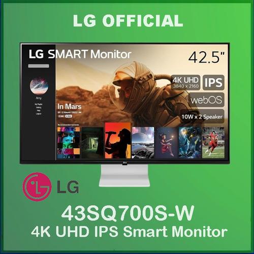 Promo Monitor LG 43" 43SQ700S-W UHD 4K webOS 22 with USB Type-C and ...