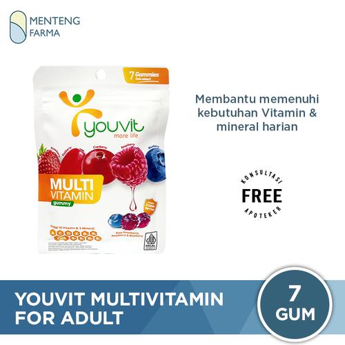 Jual Youvit Multivitamin For Adult Sachet - Suplemen Multivitamin ...