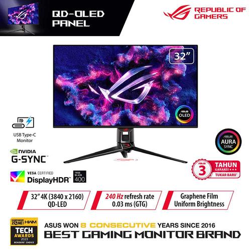 Promo ROG Swift OLED PG32UCDM gaming monitor 32-inch (31.5 inch ...