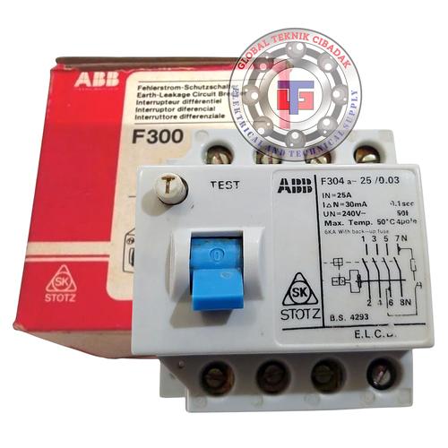 Jual Rccb ABB 25A 4P STOTZ F304a Original /Rccb ABB 40A 4P STOTZ F304a Original ELCB ABB 25A 4P ...