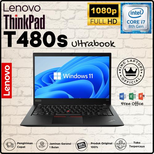 Jual Laptop Lenovo Thinkpad T480s/Core i7-Gen-8/Ultrabook/24GB RAM/1TB ...