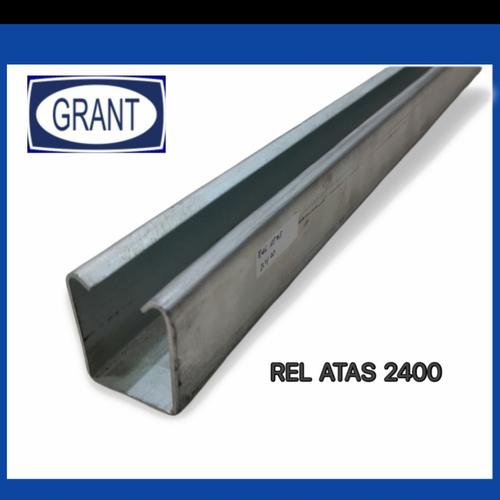 Jual Rel Atas 2400/ Rel pintu garasi besi kayu merk grant - Kab ...