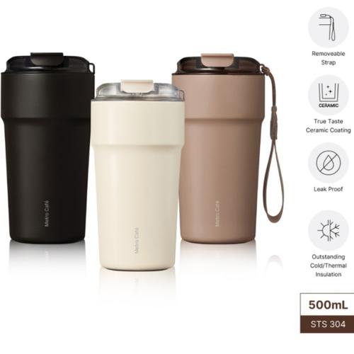 Jual LocknLock Metro Cafe Ceramic Coating Tumbler 500ml - LHC4357 ...