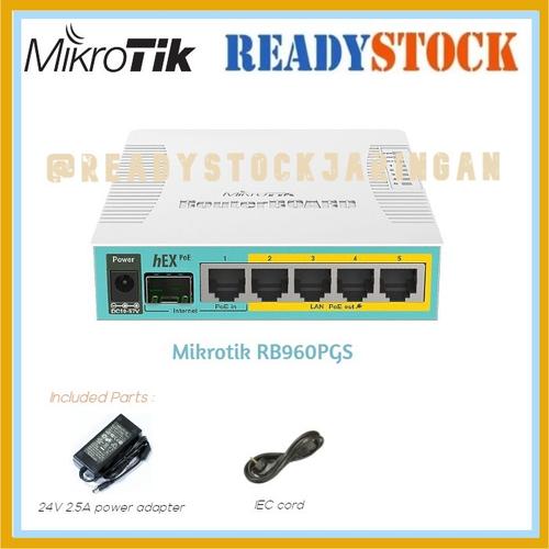 Jual Mikrotik MK RB960PGS MIKROTIK RB960PGS (HEX-POE) - Jakarta Pusat ...