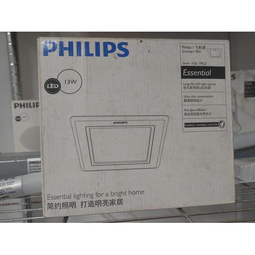 Jual Lampu Downlight LED Philips Slimlit 150 SQ 13W 4000K recessed ...