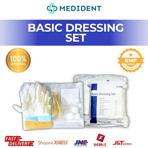 Jual Basic Dressing Set / Perban Rawat Luka Disposable / P3K - Jakarta ...