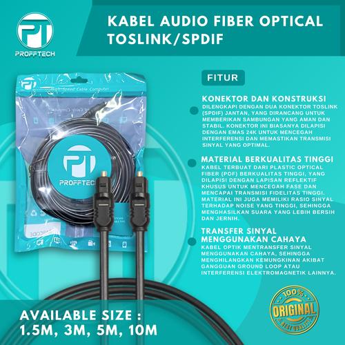 Jual Kabel Audio Digital Optical Toslink/SPDIF.Audio Kabel Fiber Optic ...