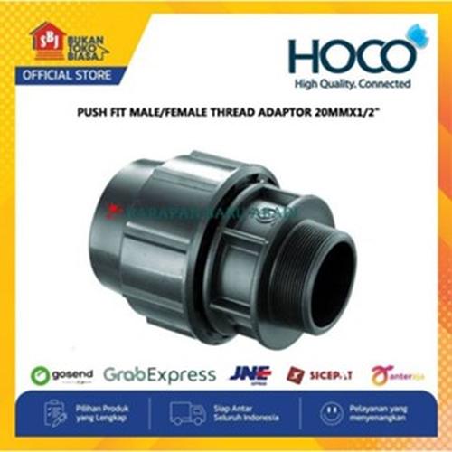 Jual Hoco Male / Female Threaded Adaptor HDPE 20mm x 1/2" inch / MTA ...