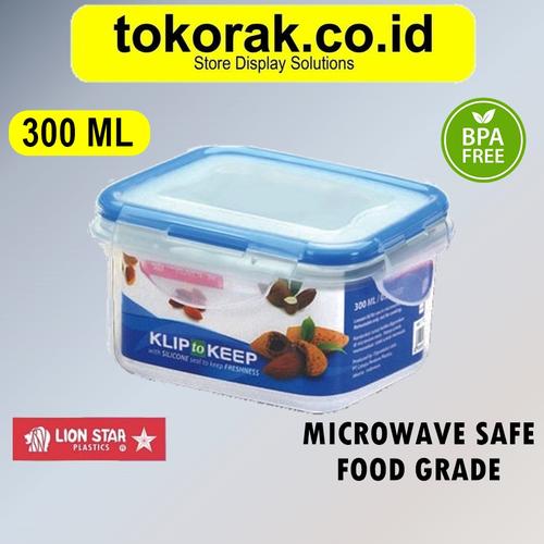 Jual LION STAR KLIP TO KEEP 1111 300ML KK 1 TEMPAT SAMBAL KOTAK MAKAN SEGI KK1 300 ML SEALWARE ...