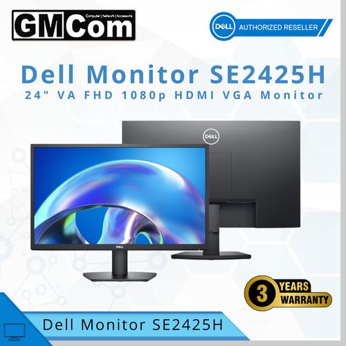 Promo Dell Monitor SE2425H 24 Inch 24" VA FHD 1080p HDMI VGA Monitor ...