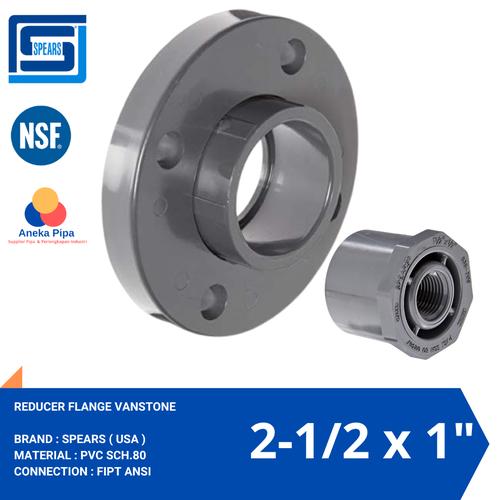 Jual REDUCER FLANGE VANSTONE PVC SCH80 FIPT ANSI 150 / SPEARS ( USA ...