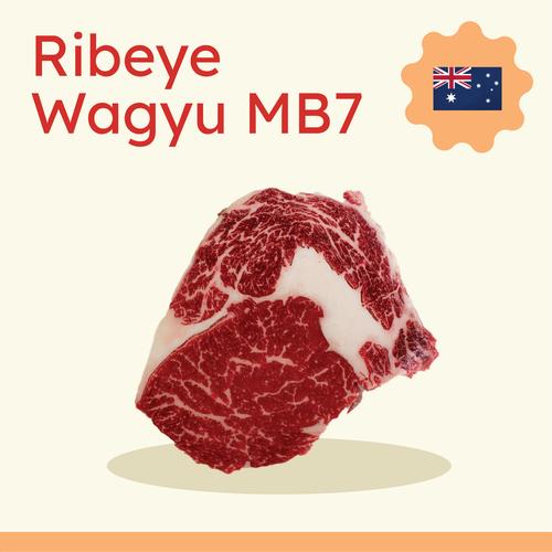 Jual RIB EYE AUST WAGYU MB7 STEAK - 200g - Jakarta Selatan - Tenji Meat ...