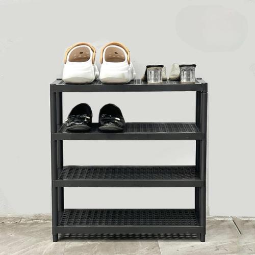 Jual Rak Sepatu Sandal Petra 4 Susun Tempat Penyimpanan Sendal Rak 3 ...