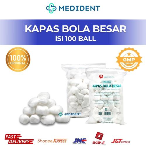 Jual Kapas Bola Besar / Kapas Bulat Besar / Cotton Ball / Kapas ...