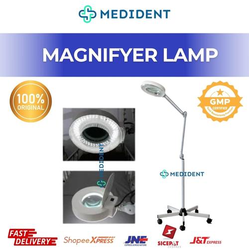 Jual Magnifyer Lamp / Magnifying lamp / Kaca Pembesar Dengan Lampu ...