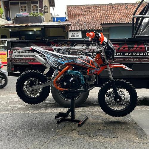 Jual Motor Mini trail MT Mura 50 cc 4Tak matic dobel lampu Dan lampu ...