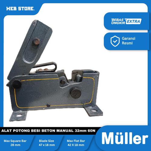 Jual Alat Potong Besi Beton Muller 32mm 32 mm Gunting Besi Beton 60N32 ...
