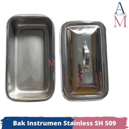 Promo Bak Instrumen SH 509 stainles bak 509 baki logam baki stainless ...