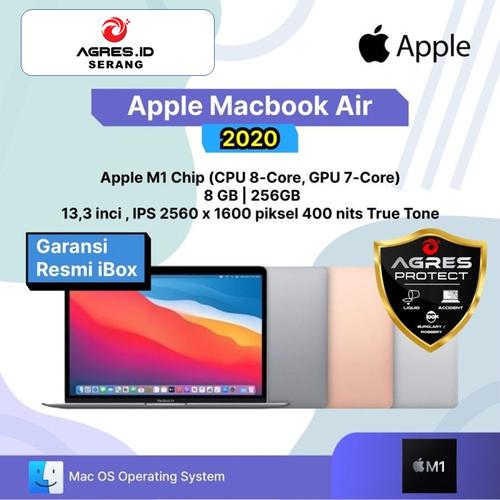 Jual IBOX APPLE MACBOOK AIR 13 M1 7C GPU 8GB 256GB 8C CPU 13.3 SPACE ...