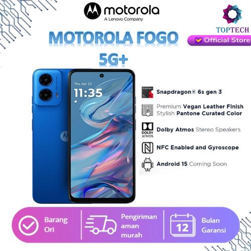 Promo Motorola Fogo 5G+ 8GB 256GB Garansi Resmi - Non Bundling, GREEN Cicil 0% 3x - Jakarta ...