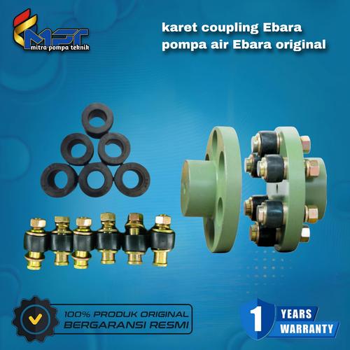 Jual rubber kopling pompa air Ebara/ karet coupling pompa air Ebara original - karet only ...
