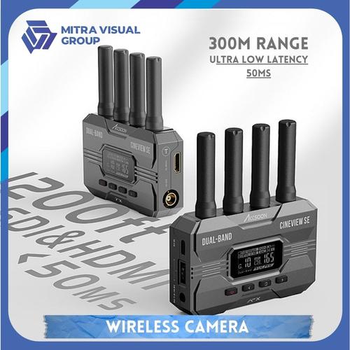 Promo Accsoon CineView SE - Ultra-low Latency Wireless Camera 360m 50ms ...