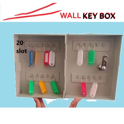Jual KEYBOX KOTAK KUNCI BESI DINDING KEY BOX KOTAK GANTUNGAN KUNCI ...